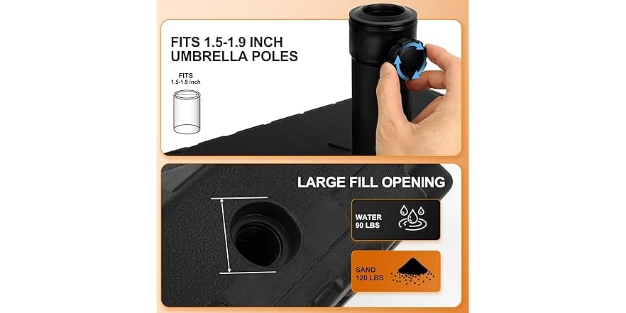QNCZ QNCZ Premium Patio Umbrella Base