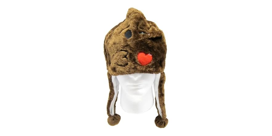 Emoji Poop Peruvian Cap- Adult