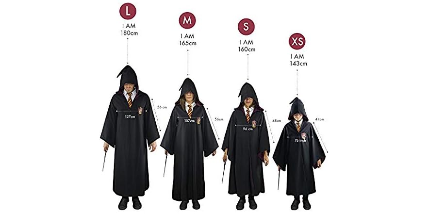 Harry Potter Wizard Robes Cloak