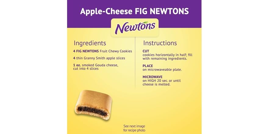 (12 pk) Newtons Soft & Fruit Chewy Cookies 12PK