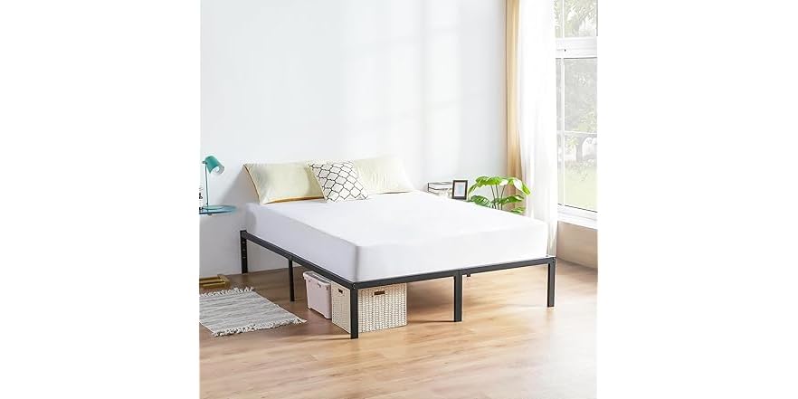PrimaSleep 18" Full Size Steel Slat Frame