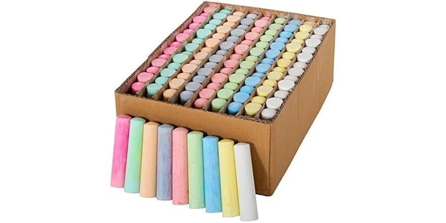 READY 2 LEARN Jumbo Sidewalk Chalk