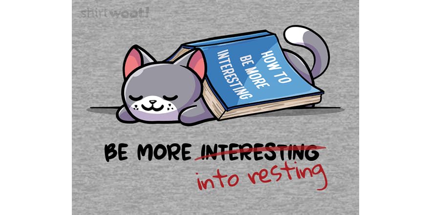 I'm Into Resting