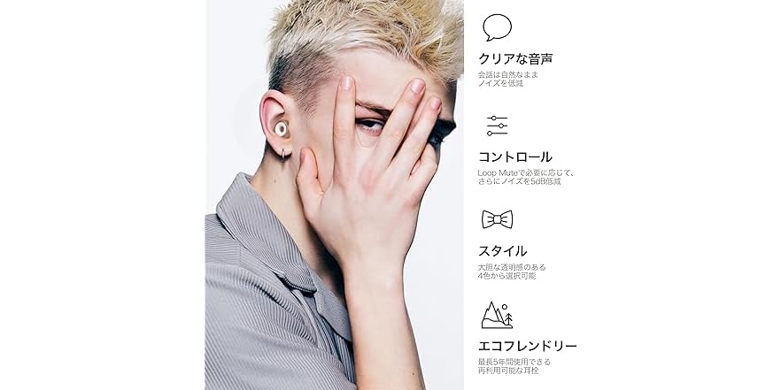 Loop Engage Plus Earplugs - Clear