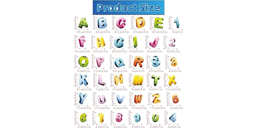 Alphabet Wall Decals ABC Stickers