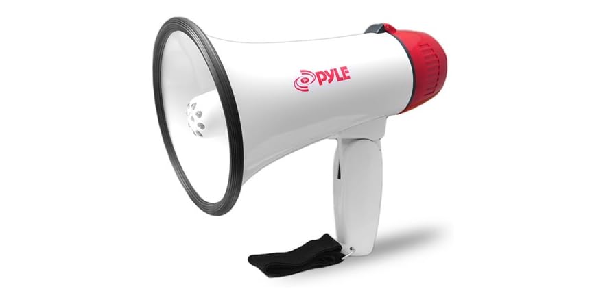 Mini Compact Megaphone w/ Siren Alarm