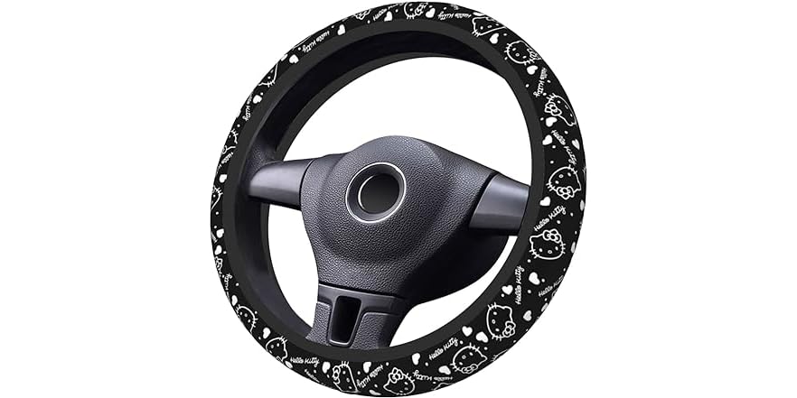 Cute Kawaii Steering Wheel Cover