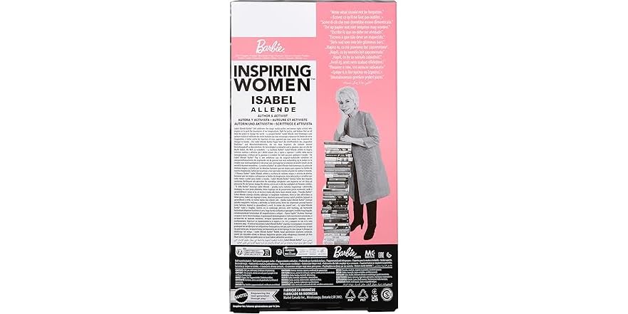 Barbie Women Doll, Isabel Allende Collectible