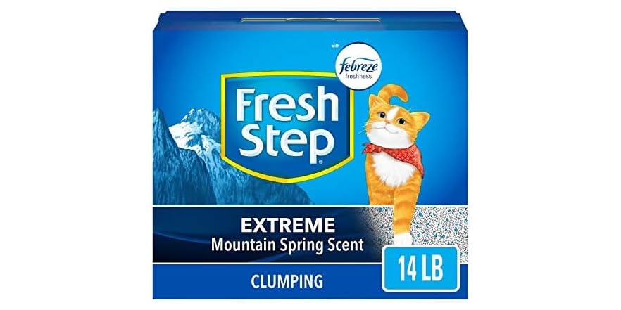Fresh Step Clumping Cat Litter, Extreme
