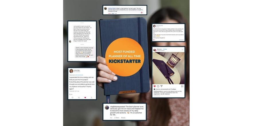 Project EVO Non-Dated 90-Day Planner w/ App