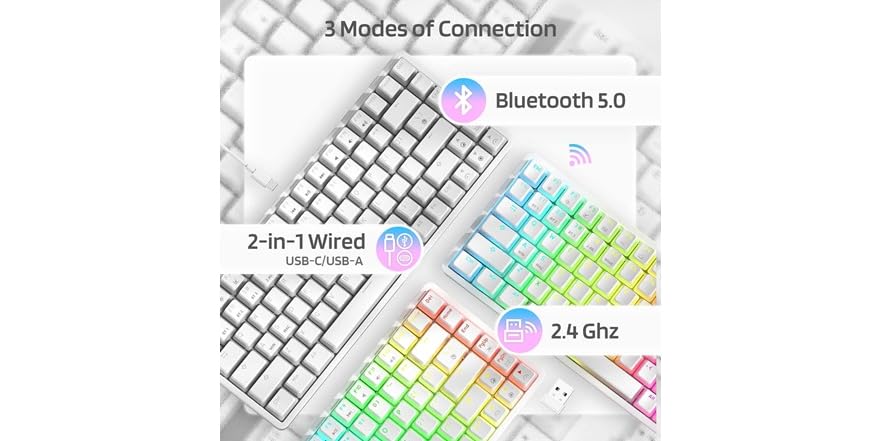 LTC Neon75 75% Triple Mode Mechanical Keyboard