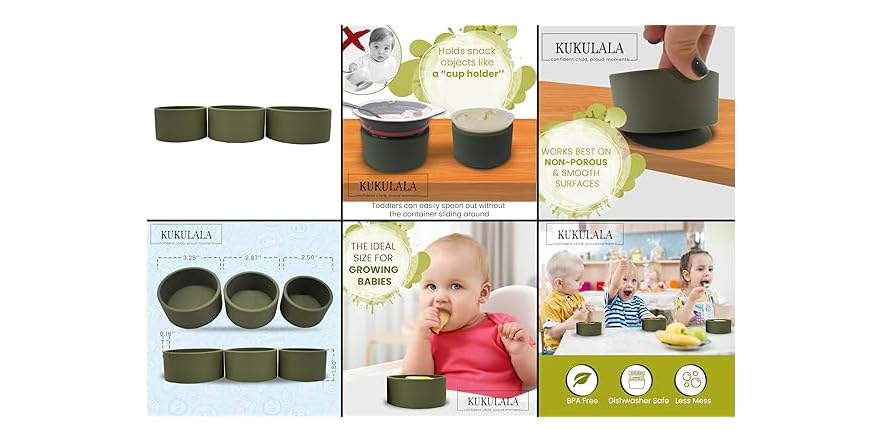 kukulala Stay Put Suction Cups