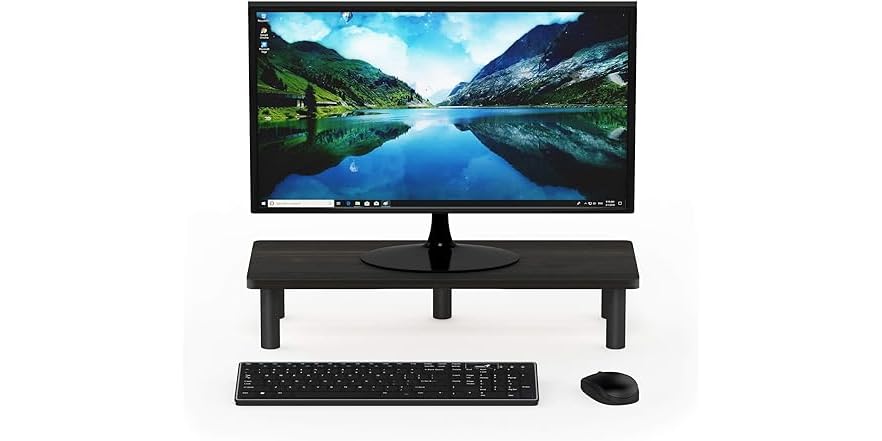 Furinno Turn-N-Tube Monitor Riser Stand