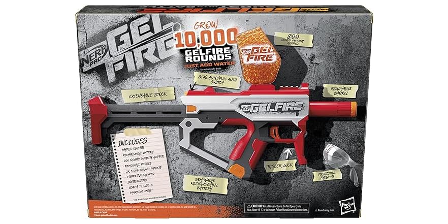 Nerf Pro Gelfire Mythic Full Auto Blaste