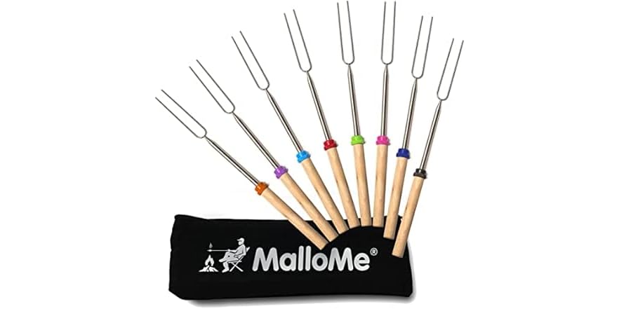 MalloMe Smores Sticks 32" 8 or 12 Pack