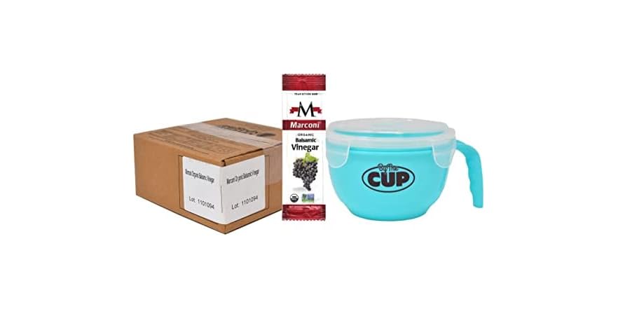 Marconi Organic Balsamic Vinegar, Box of 100