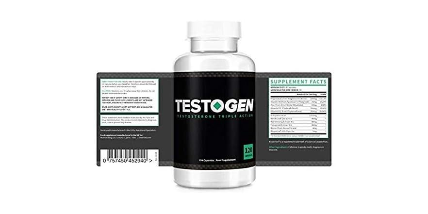 TestoGen Testosterone Booster