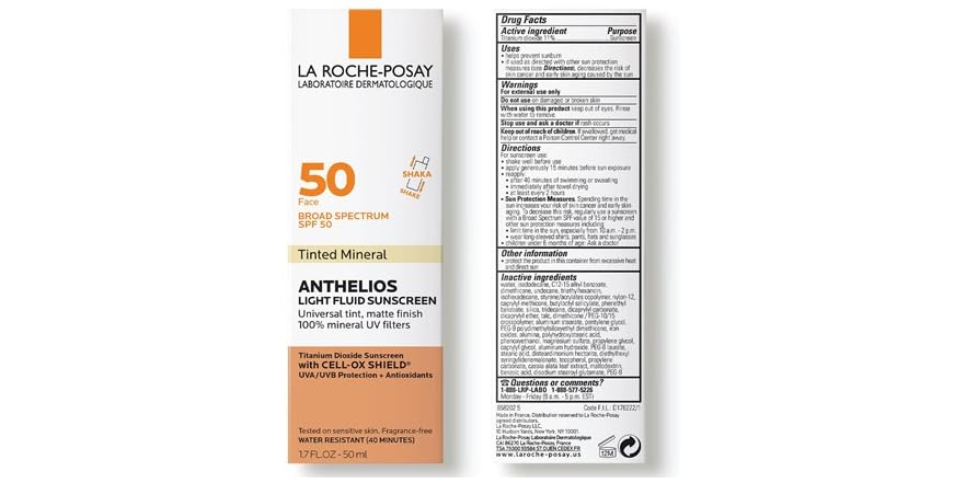 La Roche Posay Anthelios Tinted Mineral Sunscreen