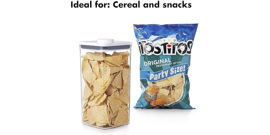 4 Pack - OXO Good Grip Pop Container, 6.0 Qt (Open Box)