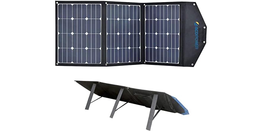 ACOPOWER 32-Quart Solar Freezer Kit