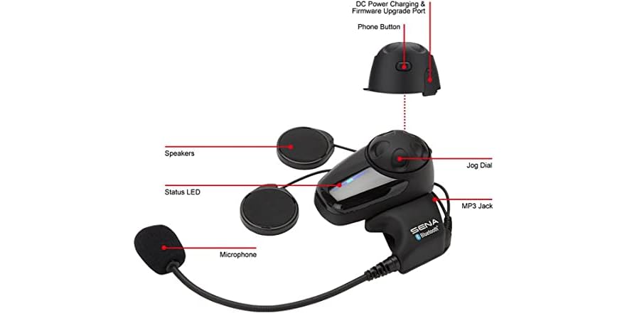 Sena Motorcycle Bluetooth Headset (single pack)