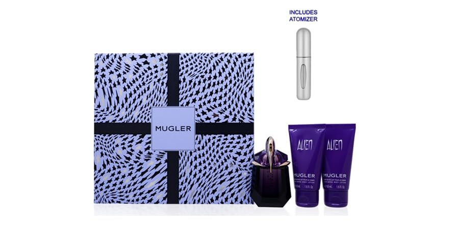 Thierry Mugler Alien 3PC Set w/Travel Atomizer