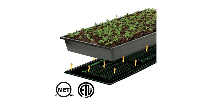 48" x 20" Hydroponic Seedling Heat Mat