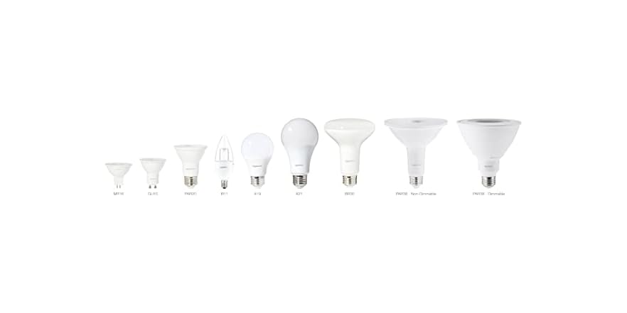 AmazonBasics 50-Watt LED G10 Bulbs