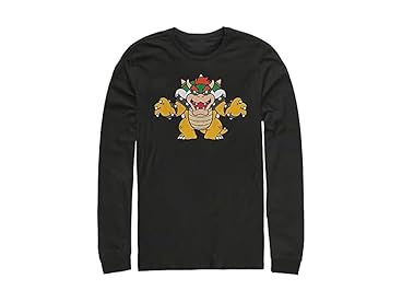 Nintendo Men's Bowser T-Shirt, L