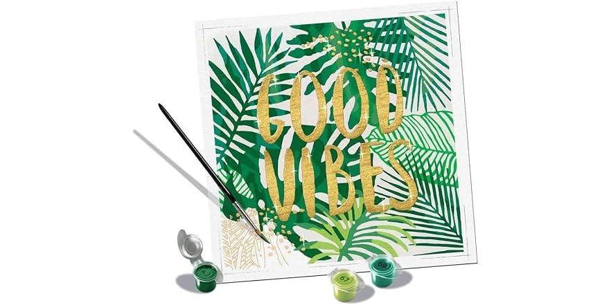 Ravensburger Good Vibes Paint by Numbers Kit
