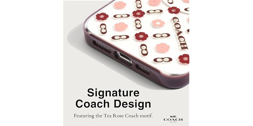 Coach iPhone 14 Pro Max Case