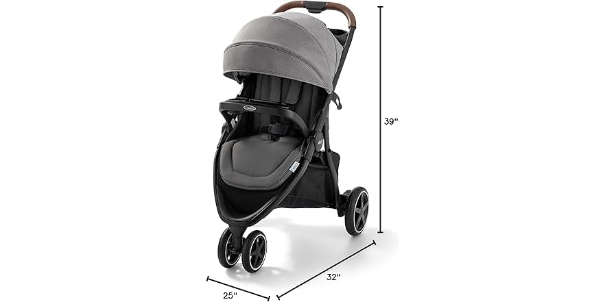 Graco All-Terrain 3-Wheel Baby Stroller
