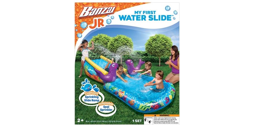 Banzai Inflatable "My First Water Slide"