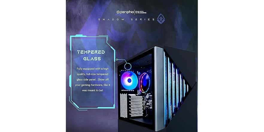 Periphio Reaper Gaming PC Computer - Complete Battlestation Bundle