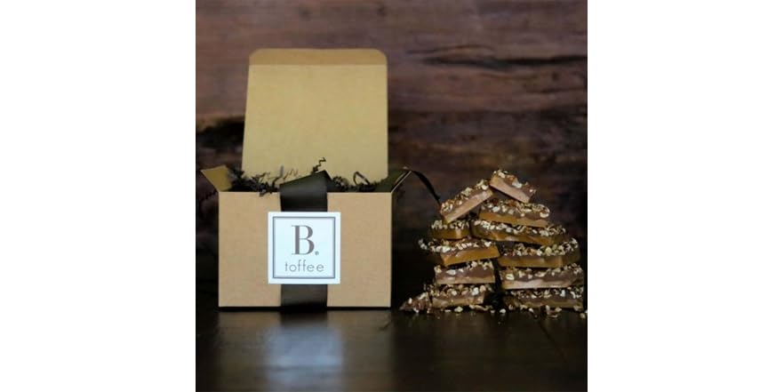 B Toffee, 2 lb - Your Choice of Milk or Dark