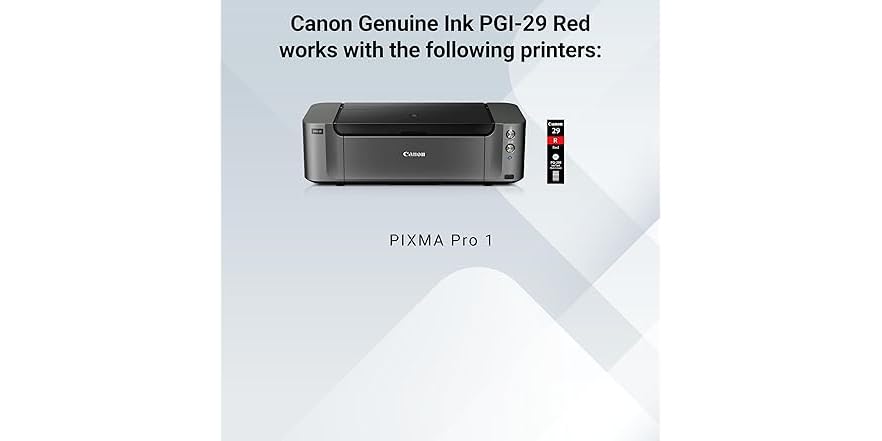 Canon PGI-29 Genuine Red Ink Tank