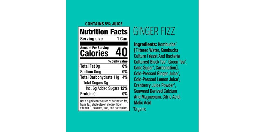 Health-Ade 8-Pack Booch Pop, Your Choice