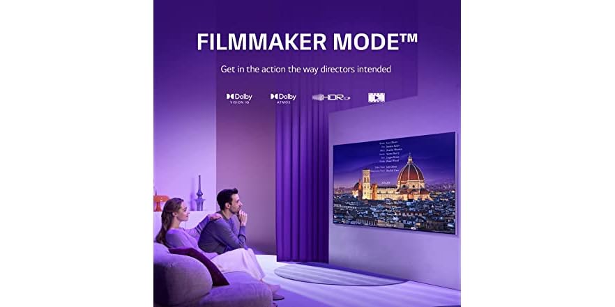 LG QNED80 Series QNED Mini-LED Smart TV (Refurbished)