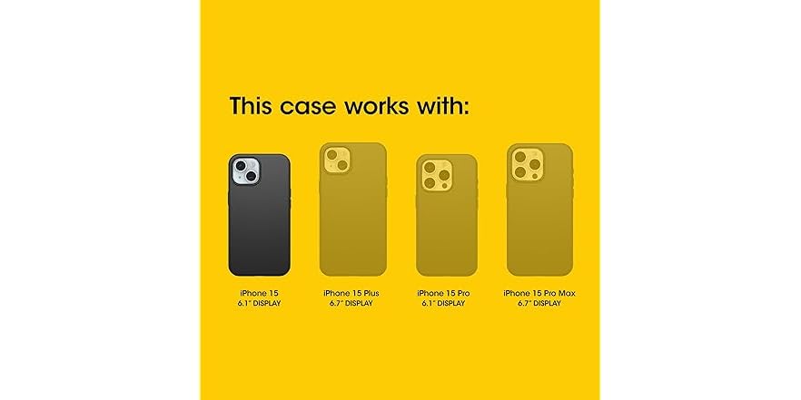 OtterBox iPhone 15 OtterGrip Symmetry Series Case