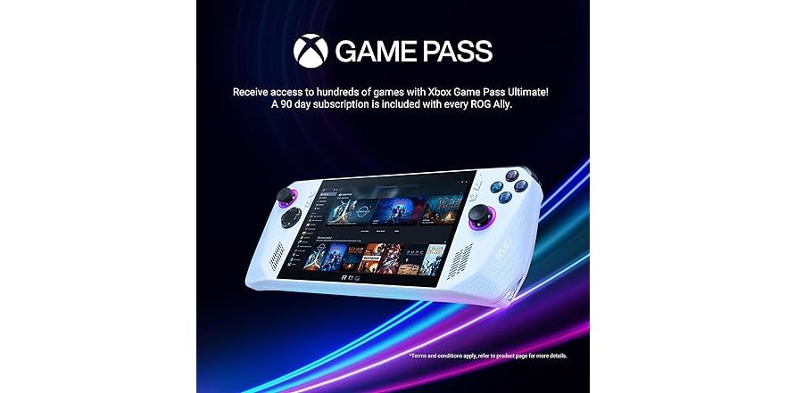 ASUS ROG Ally 7" 120Hz FHD 1080p Gaming Handheld (Open Box)