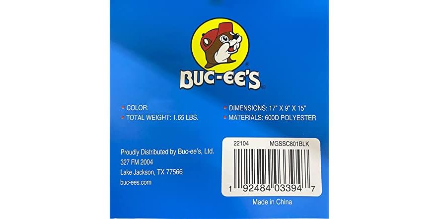Buc-ees Traveling Cooler Bag