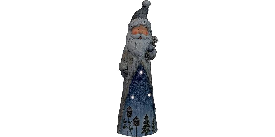 Rustic Father Winter Christmas Decoration Figurine