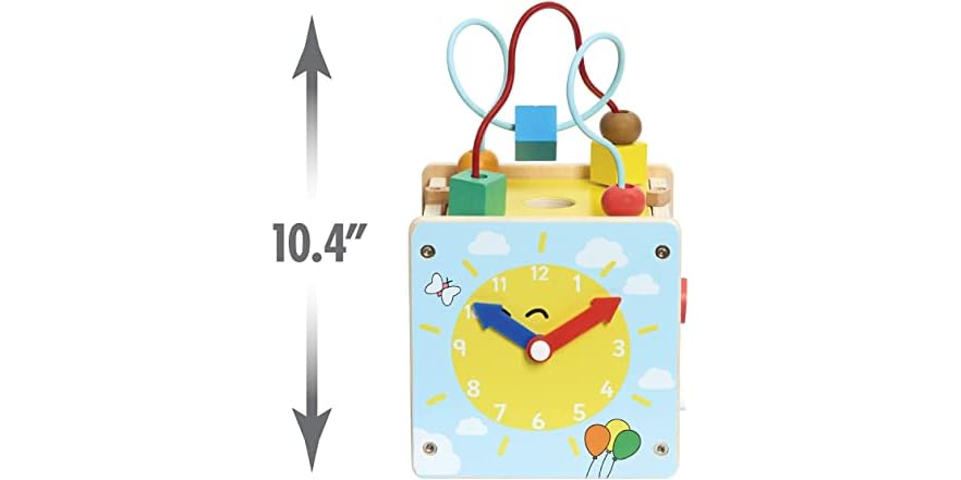 Mini Wooden Activity Cube