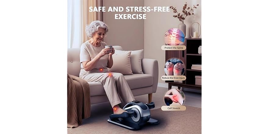 LVPIMAN Under Desk Elliptical Machine (Open Box)