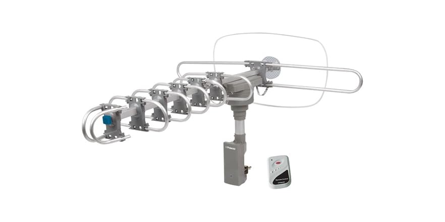 Motorized Rotating TV Antenna w/ Remote