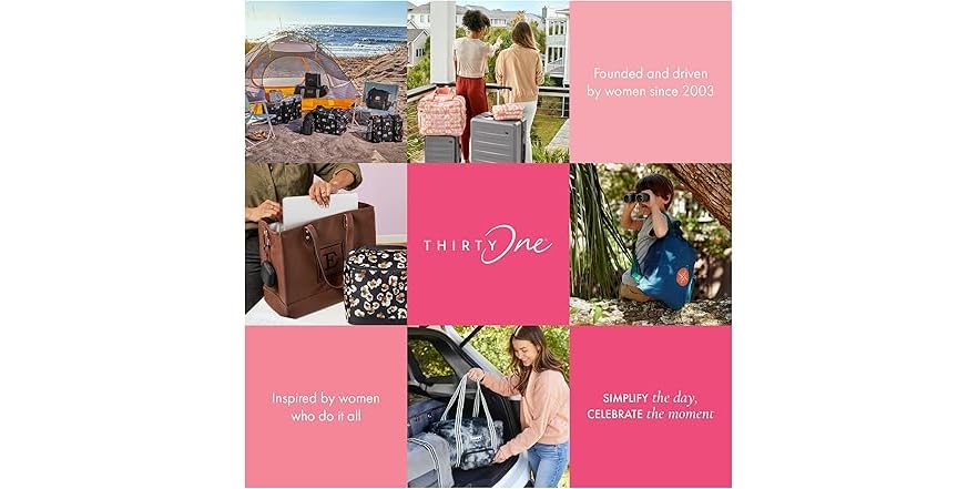 THIRTY-ONE Gifts All Zipped Up Crossbody