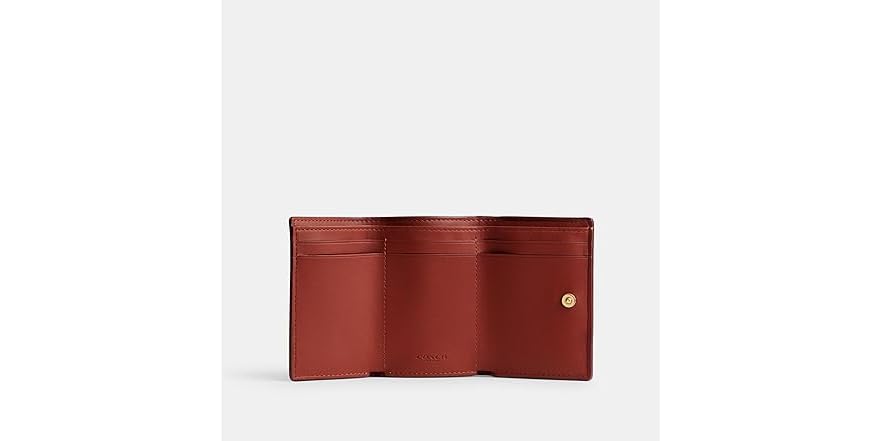 Coach Signature Mini Trifold Wallet
