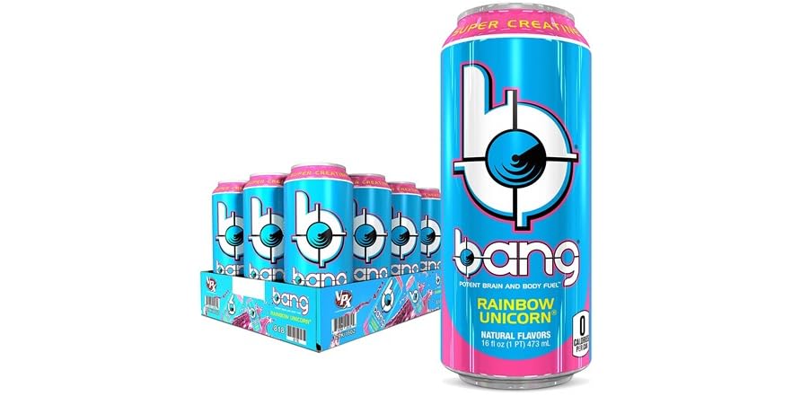 (24 Pack) Bang Energy Rainbow Unicorn