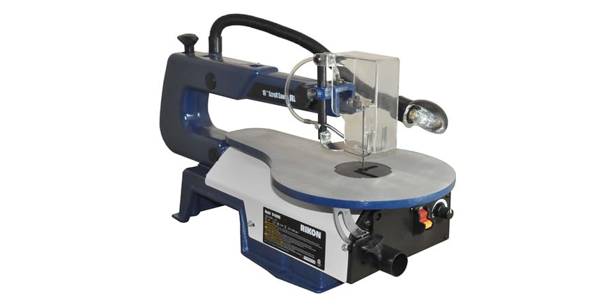 RIKON 16-Inch Variable Speed Scroll Saw with Light