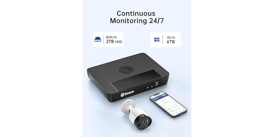 SWANN Master 4K 8 Channel Camera System